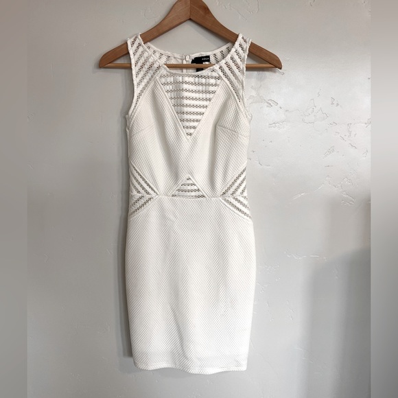 Aqua | Dresses | Aqua Beautiful Bodycon Bone Color Dress Like New ...